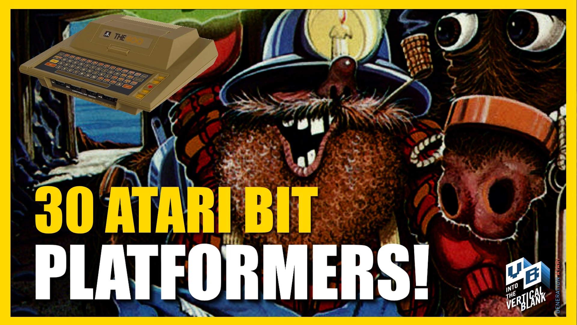30 Essential Atari 8bit Platform Games to Rock Your Atari 400 Mini