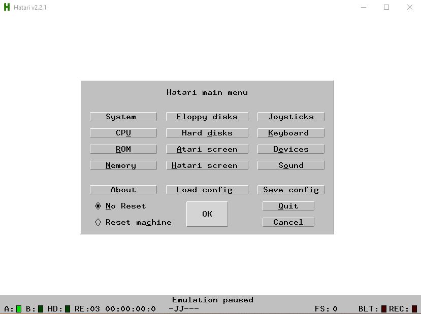 STOS Tutorial #1: Setup STOS On Hatari and Blitter Hello World