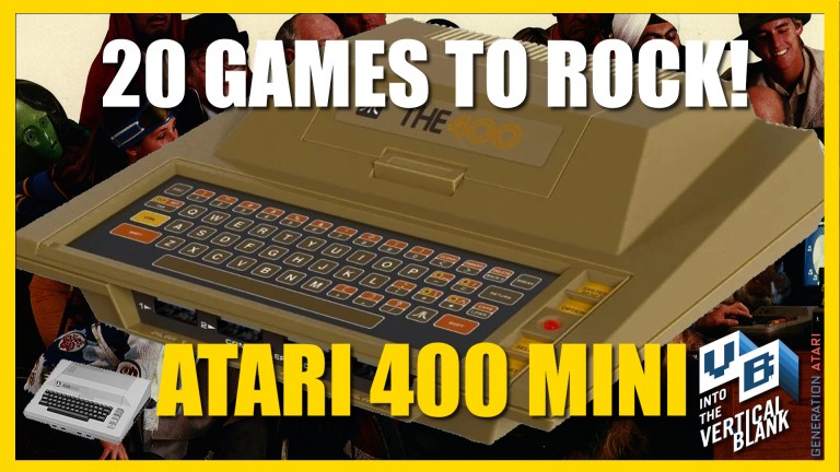 Rock the Atari 400 Mini with these 20 games: The Atari 400 Arcade #2: