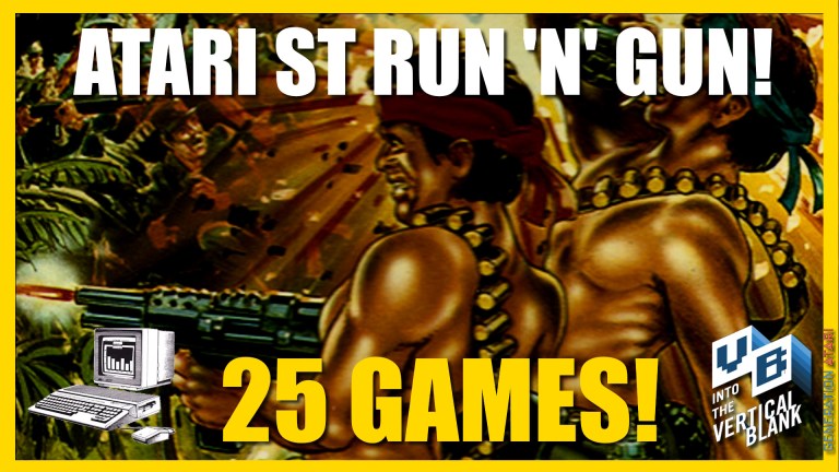 25 Atari ST Run and Gun games #1 Vertical