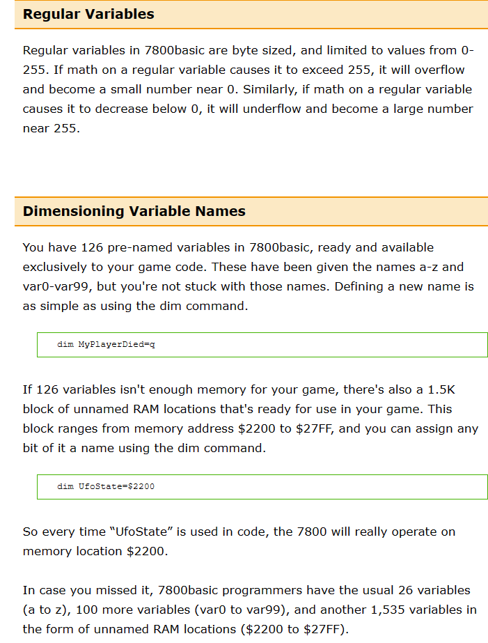 Atari 7800 Basic Lessons 1-3 – Generation Atari
