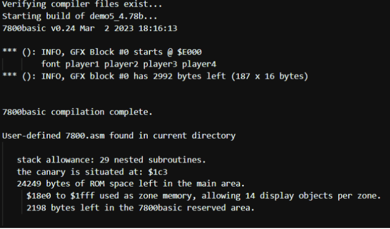 Atari 7800 Basic Lessons 1-3 – Generation Atari