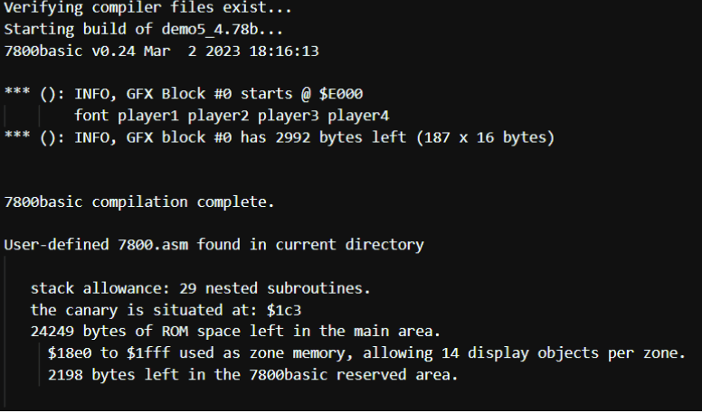 Atari 7800 Basic Lessons 1-3 – Generation Atari