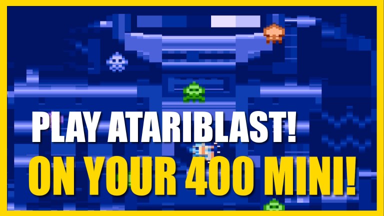 The Complete Guide to Playing AtariBlast! On our Atari 400 Mini